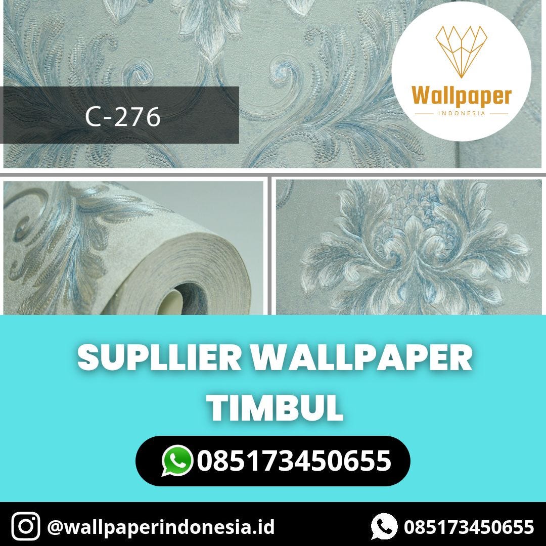 SUPLLIER WALLPAPER TIMBUL DINDING | by Pasangwallpaperjasa | Medium