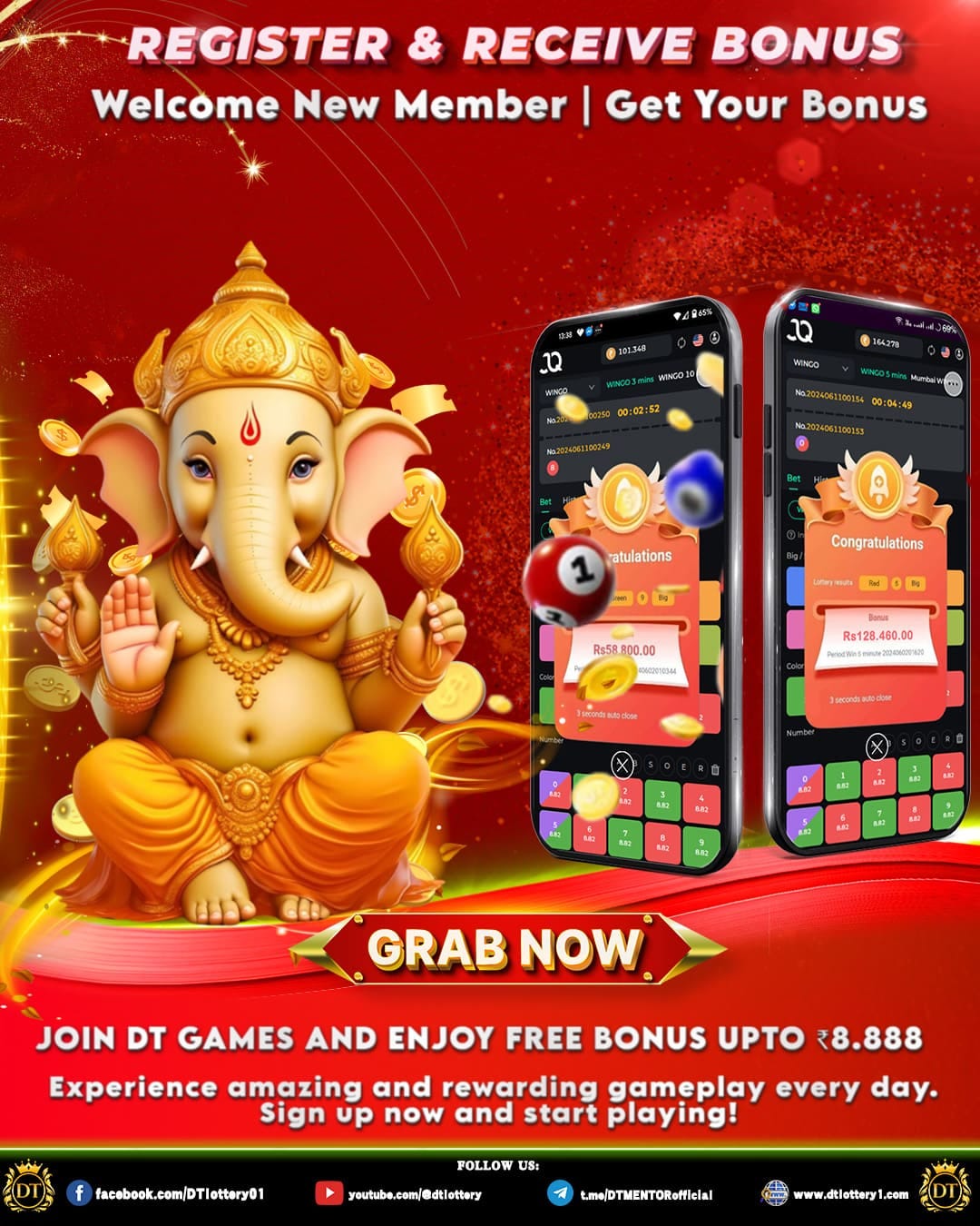 Get Started with DT Games: Your ₹8,888 Free Welcome Awaits! - DT Games ...