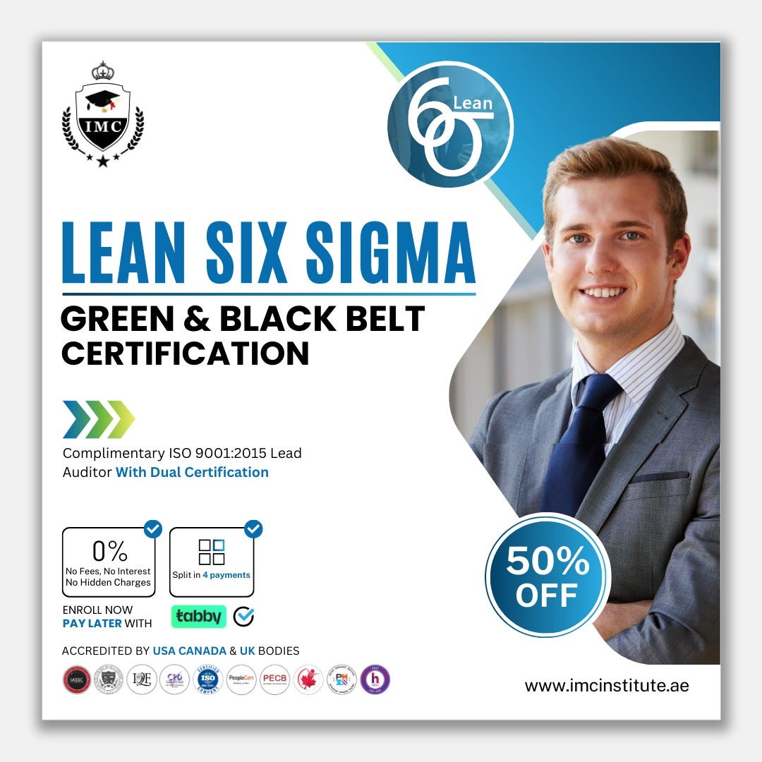 Six Sigma Green Belt Certification from IMC Institute | by IMC ...