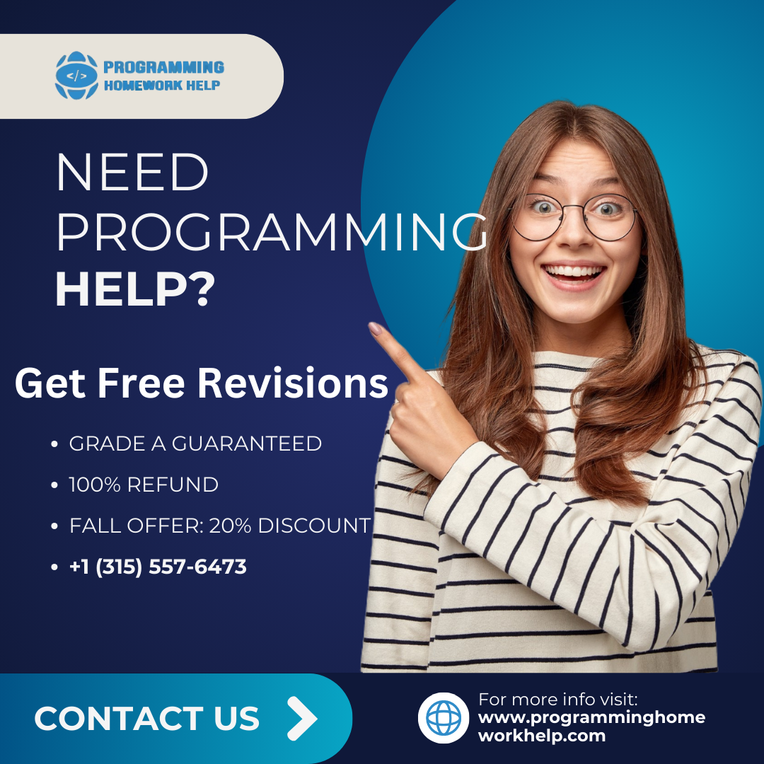 🚀 Get FREE Revisions & Perfect Grades with Programming Homework Help! 🎯 ...