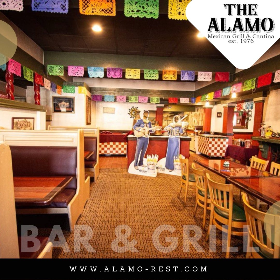 Enjoy a true taste of Tex-Mex cuisine with The Alamo Bar & Grill’s ...