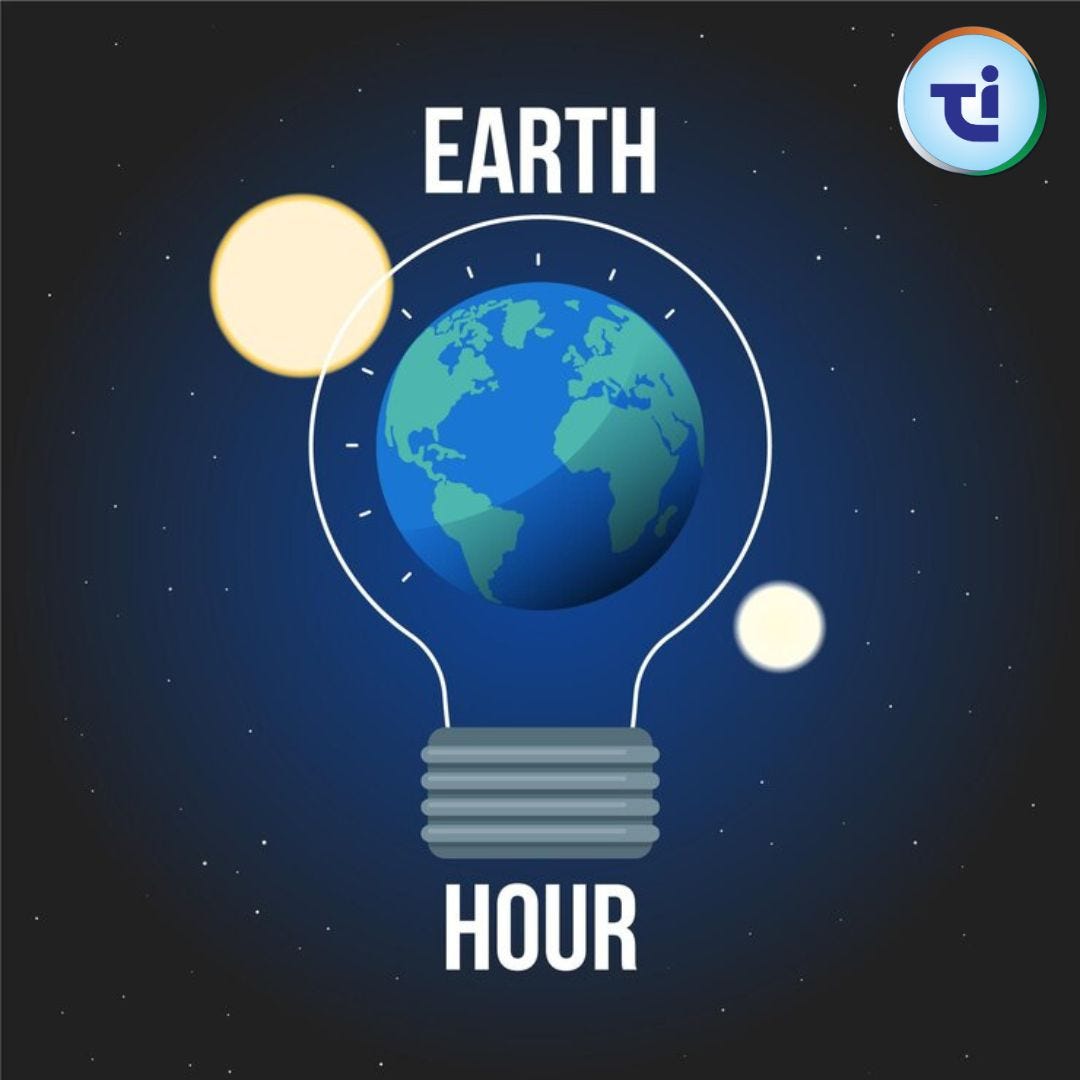 Earth Hour 2024. As the clock strikes 8:30 PM on March… | by The United ...