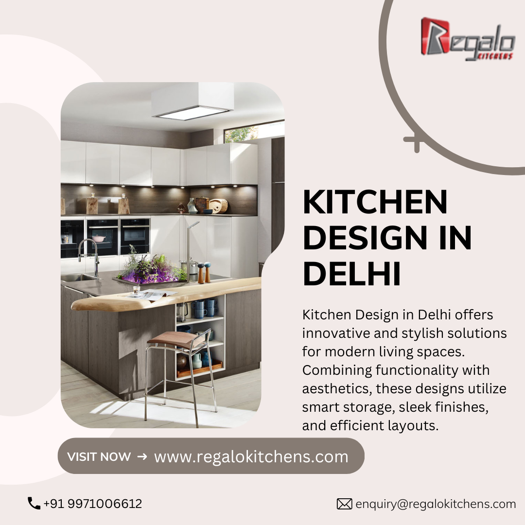 kitchen design in Delhi - Regalokitchens2915 - Medium