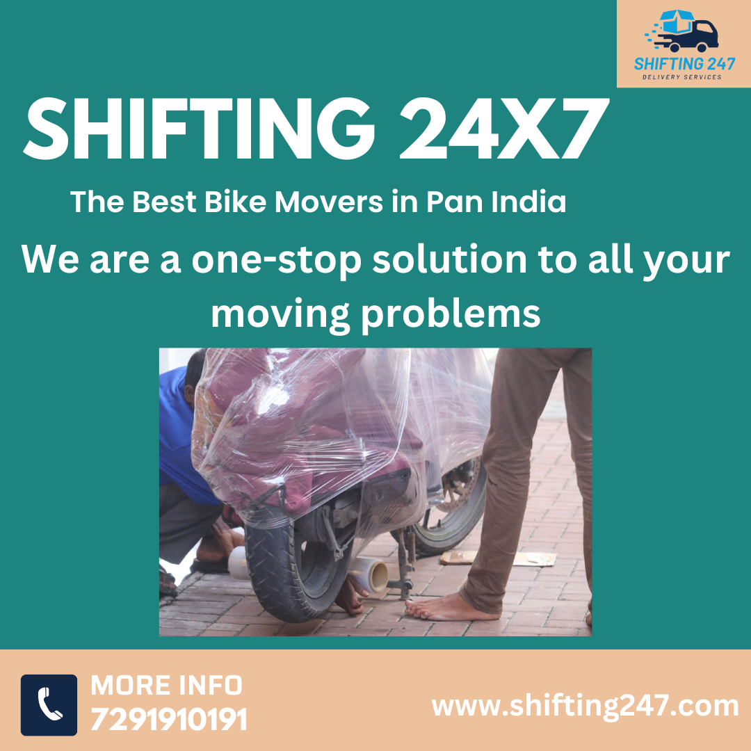 Bike moving services in Delhi - Shifting 247 - Packers and Movers in ...