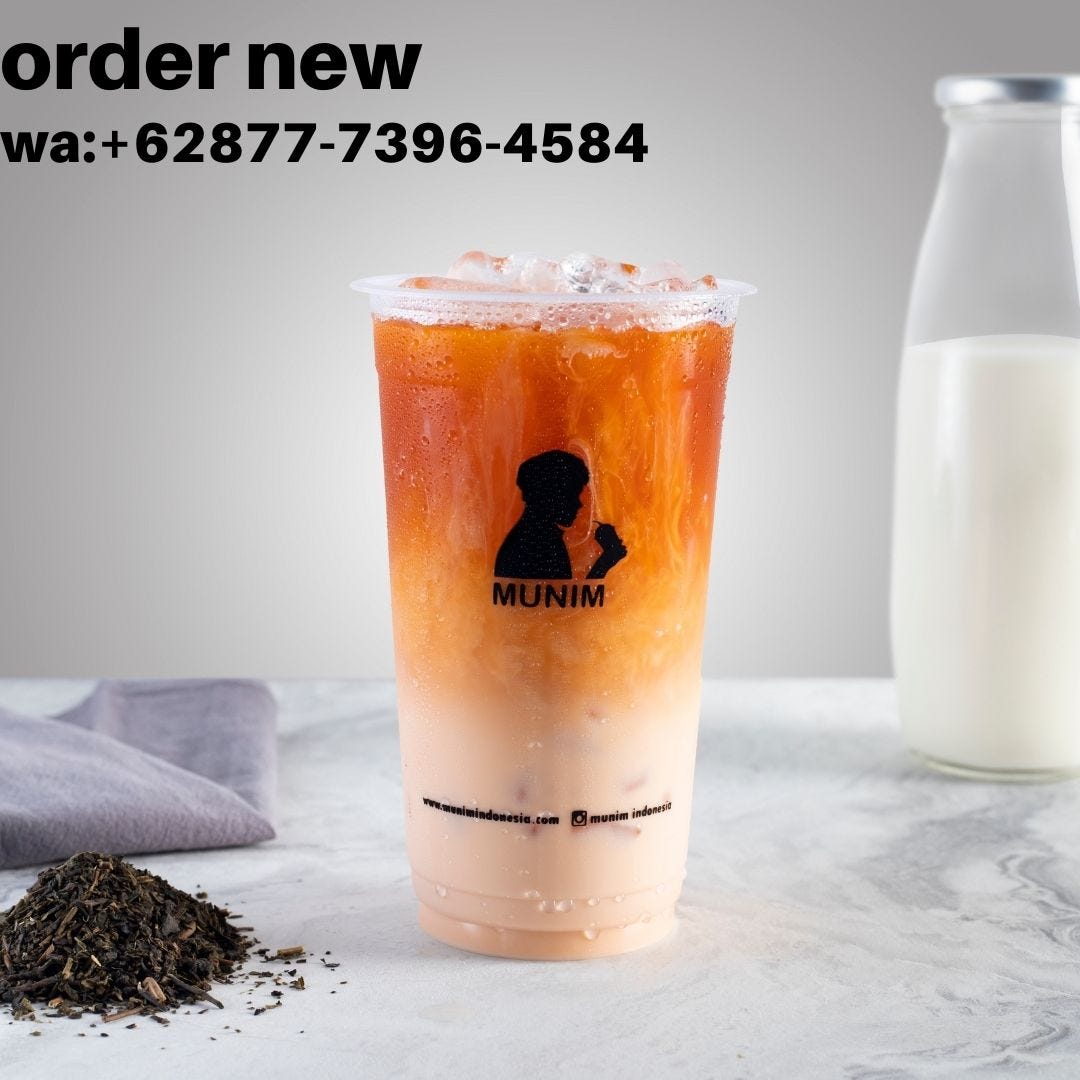 WA +62 877–7396–4584 Harga kemitraan thai tea MUNIM INDONESIAKota ...