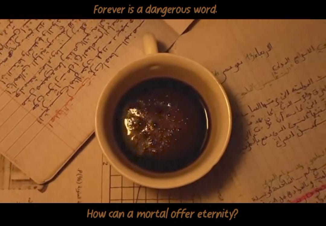 Forever is a dangerous word.. How can a mortal offer eternity? | by ...