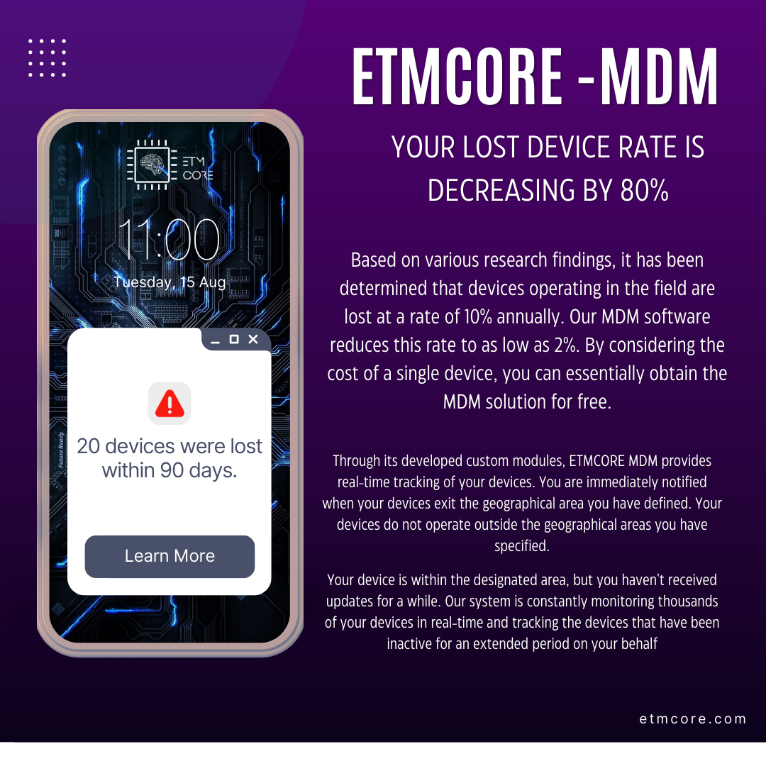 ETMCORE — MDM Your lost devIce rate Is decreasIng by 80% - ETMCORE - Medium