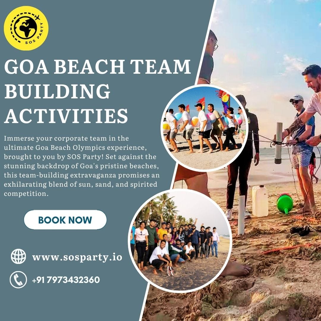 Goa Beach Team Building Activities - dodigital aman - Medium