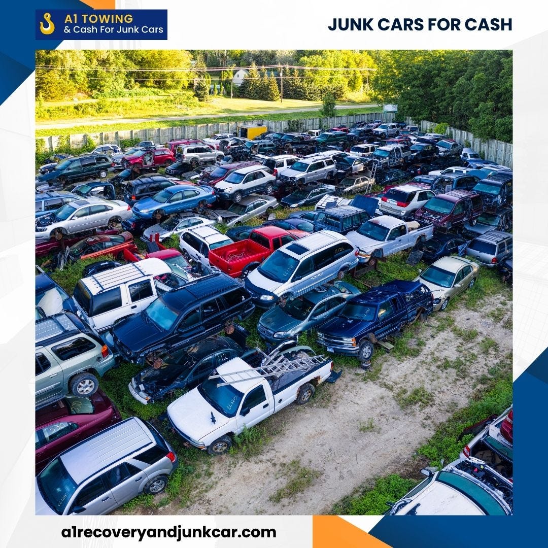Junk Car Removal — Detroit, Michigan | by A1towingcashforjunkcars | Nov ...