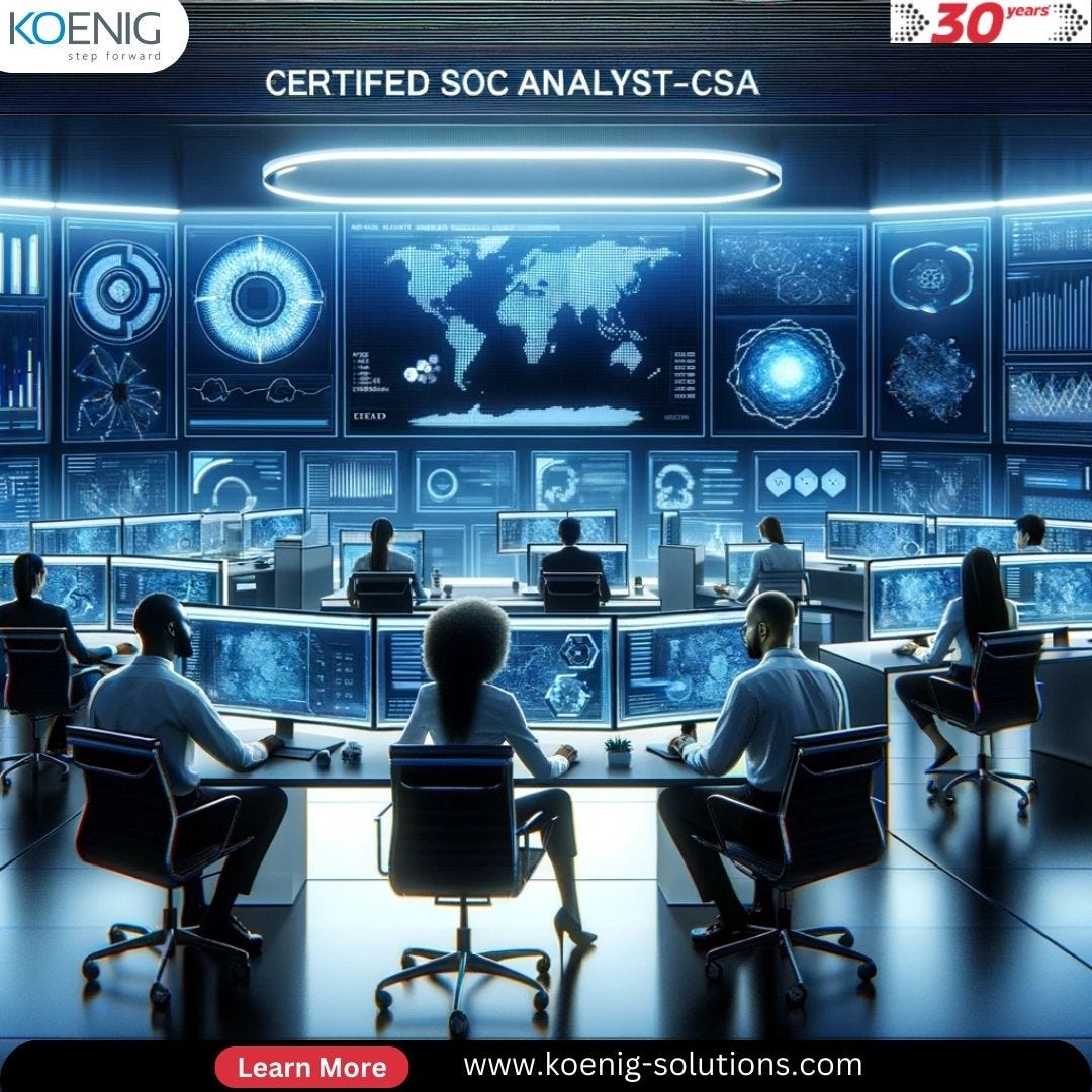 Elevate Your Cybersecurity Career with Certified SOC Analyst (CSA) Training | by Sia Miller | Medium