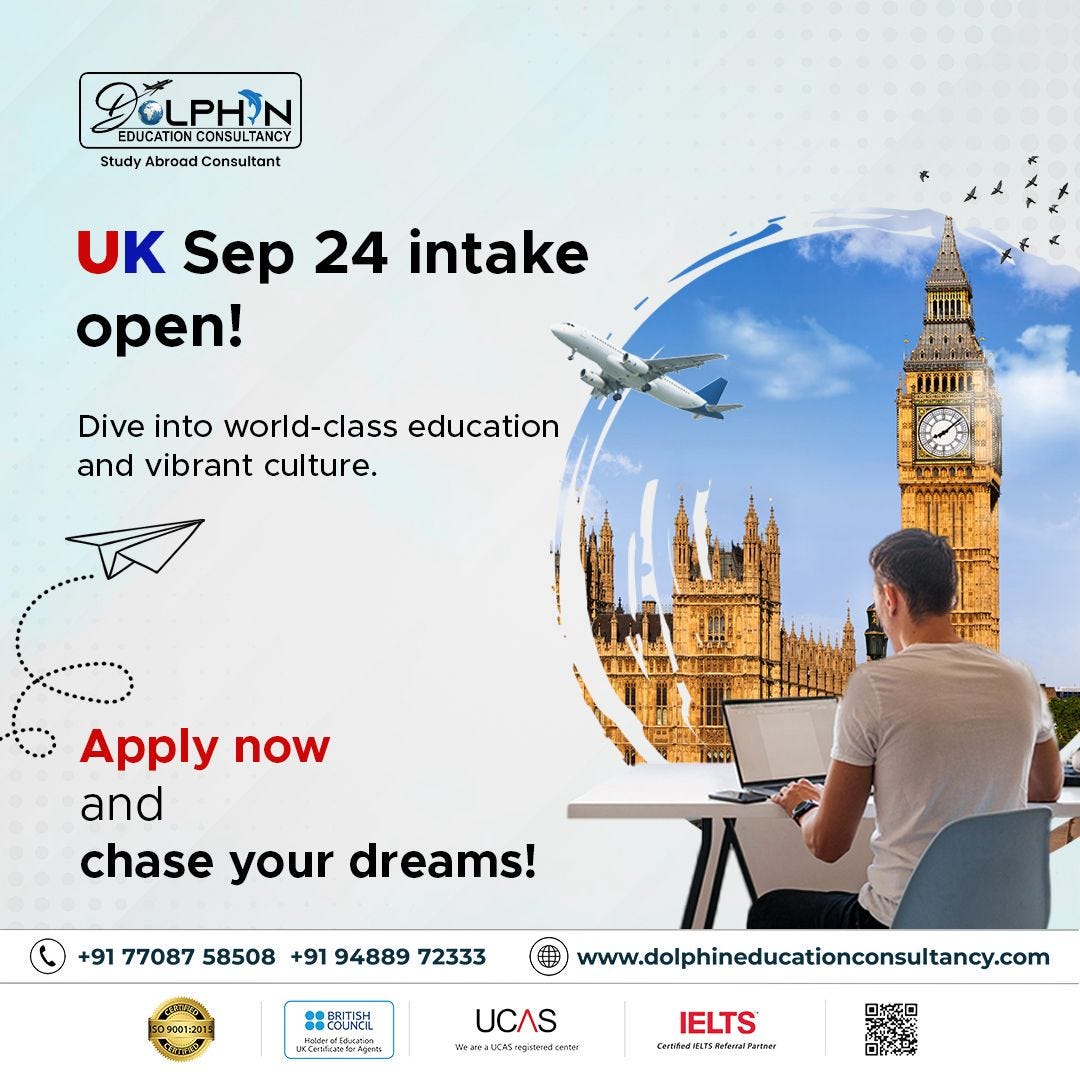 Dolphin Education Consultancy: Your Gateway to Study in the UK | by ...