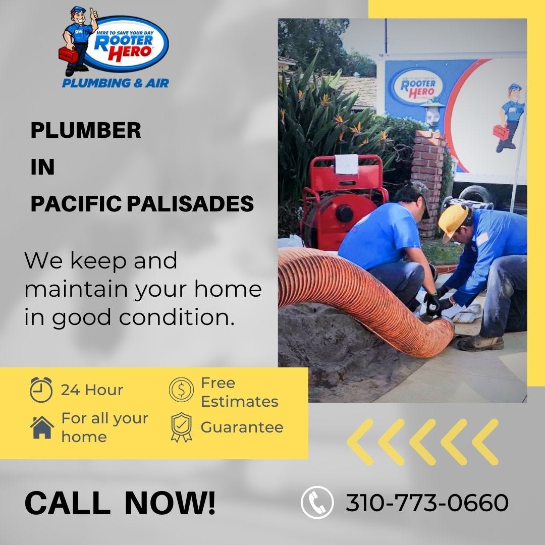 Top-Quality Plumbing Services in Pacific Palisades - Rooter Hero - Medium