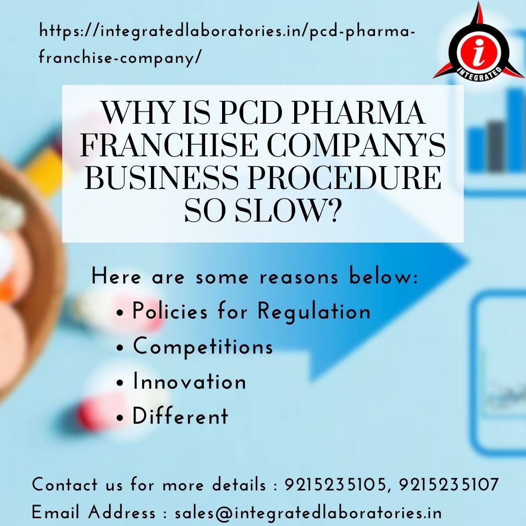 Why is PCD Pharma Franchise Company’s Business procedure so slow ? | by ...