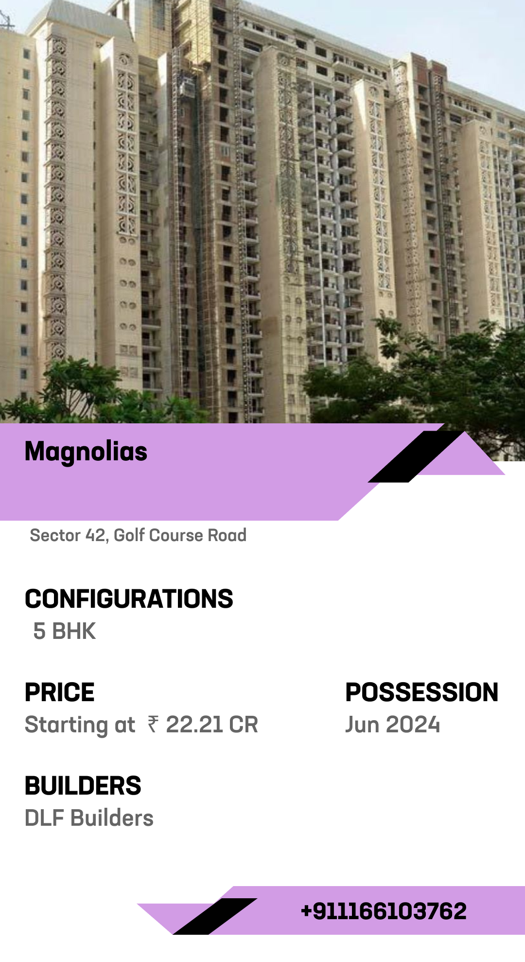 Magnolias — 5 BHK Homes in Gurugram | Dwello - sai patil - Medium