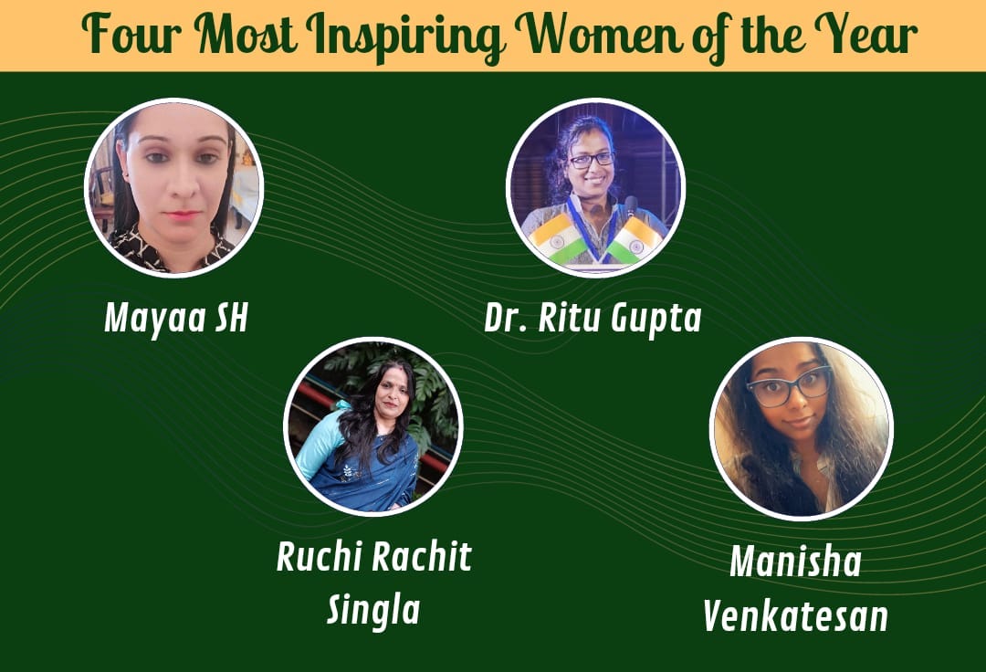 The Four Most Inspiring Women Of The Year. | by INKZOID FOUNDATION | Medium