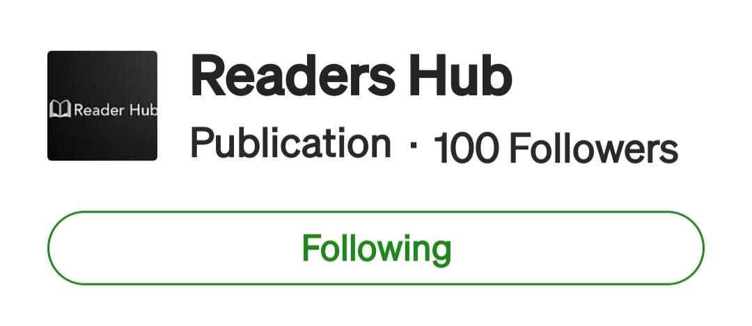 Readers Hub: A Journey to 100 Followers in One Month | by Amir Ali | Readers Hub | Medium