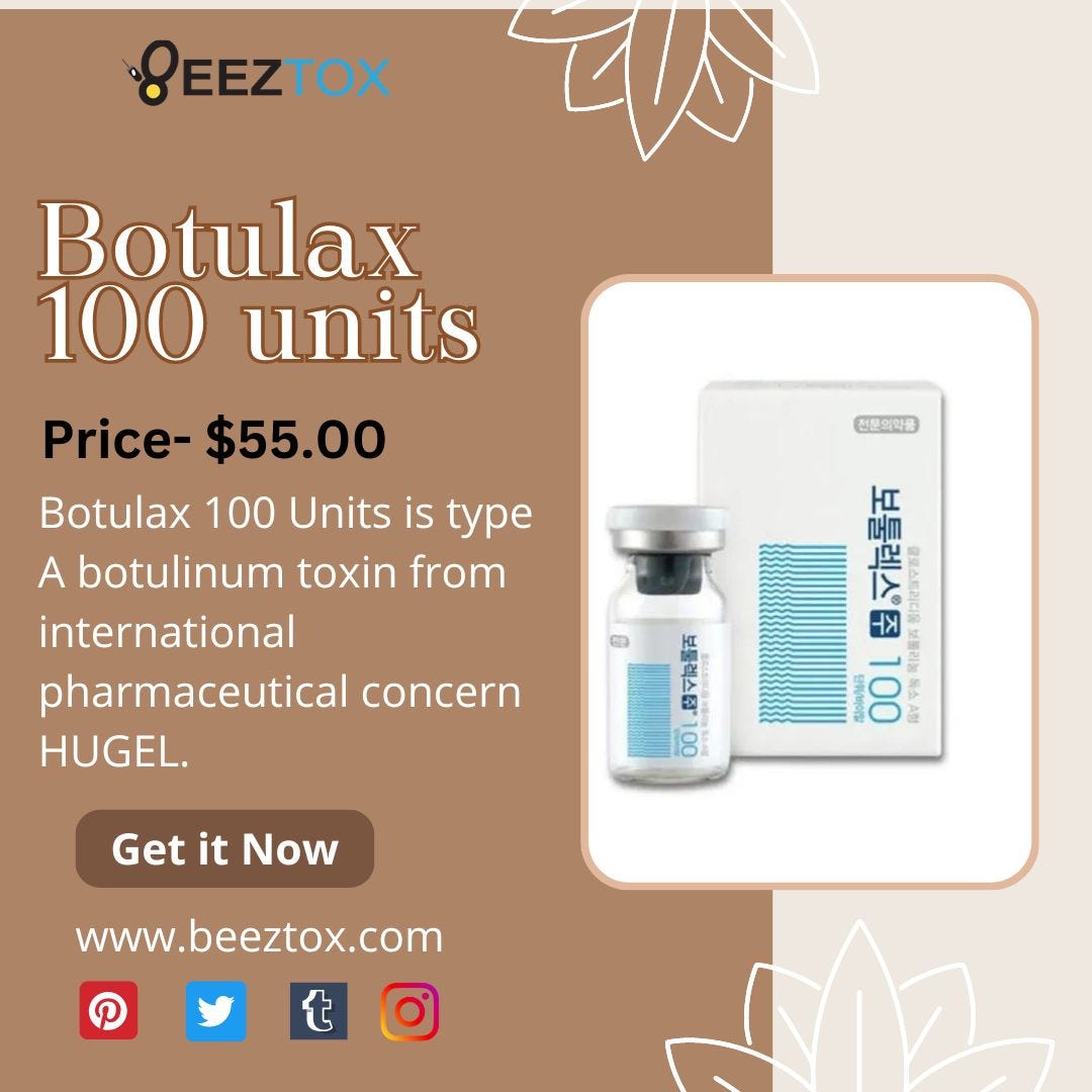 The Best Options: Top 5 Brands for Botulax 100 Units in the USA | by ...