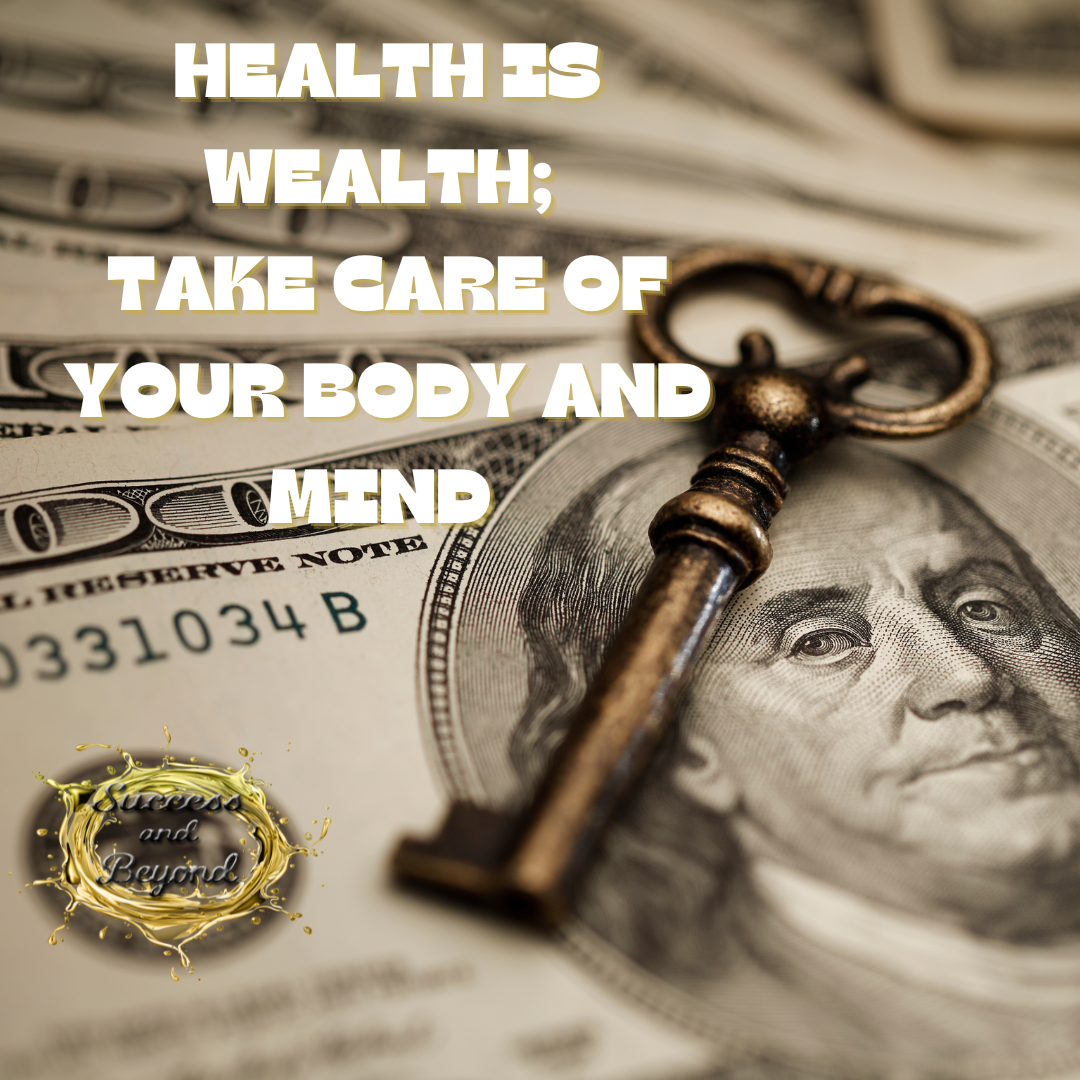 Health is Wealth - James D. Washington, DBA - Medium
