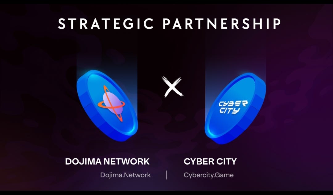 STRATEGIC PARTNERSHIP BETWEEN CYBER CITY & DOJIMA NETWORK | by Dojima ...