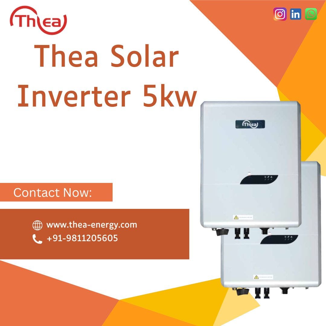 Thea Solar Inverter 5kw - Thea-energy - Medium