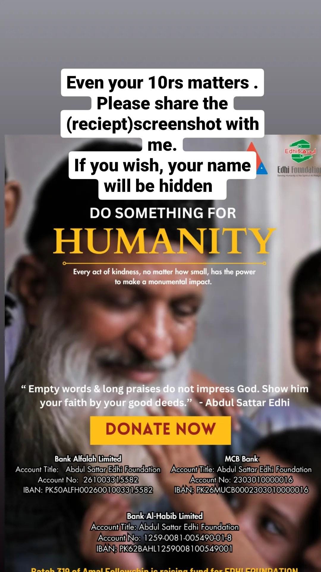 A Single Penny Matters: A Journey in Fund Collection for Edhi and ...