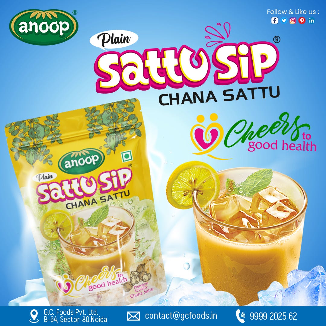Sattu: One of The Best Indian Drinks | by GC Foods | Medium