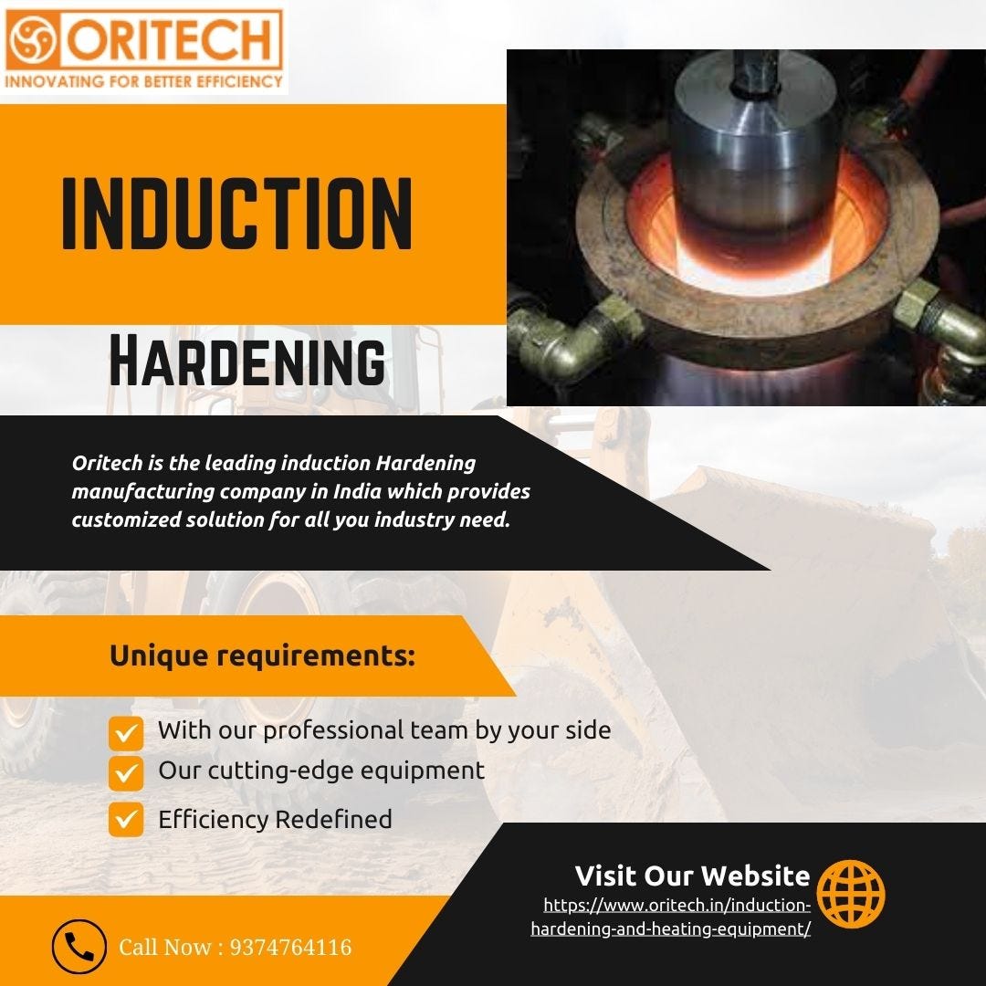 Induction Hardening — Oritech Solutions - Oritech - Medium