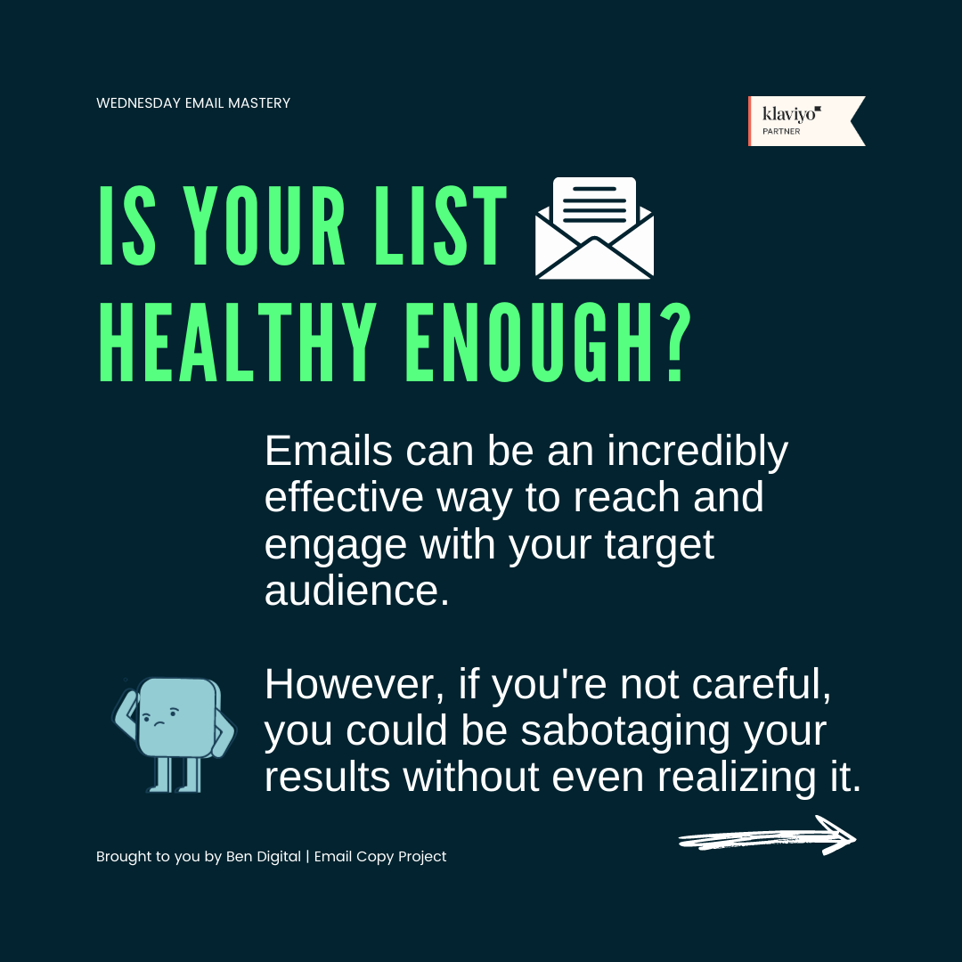 Is your Email List healthy enough? | by Ben | Email Marketer ...