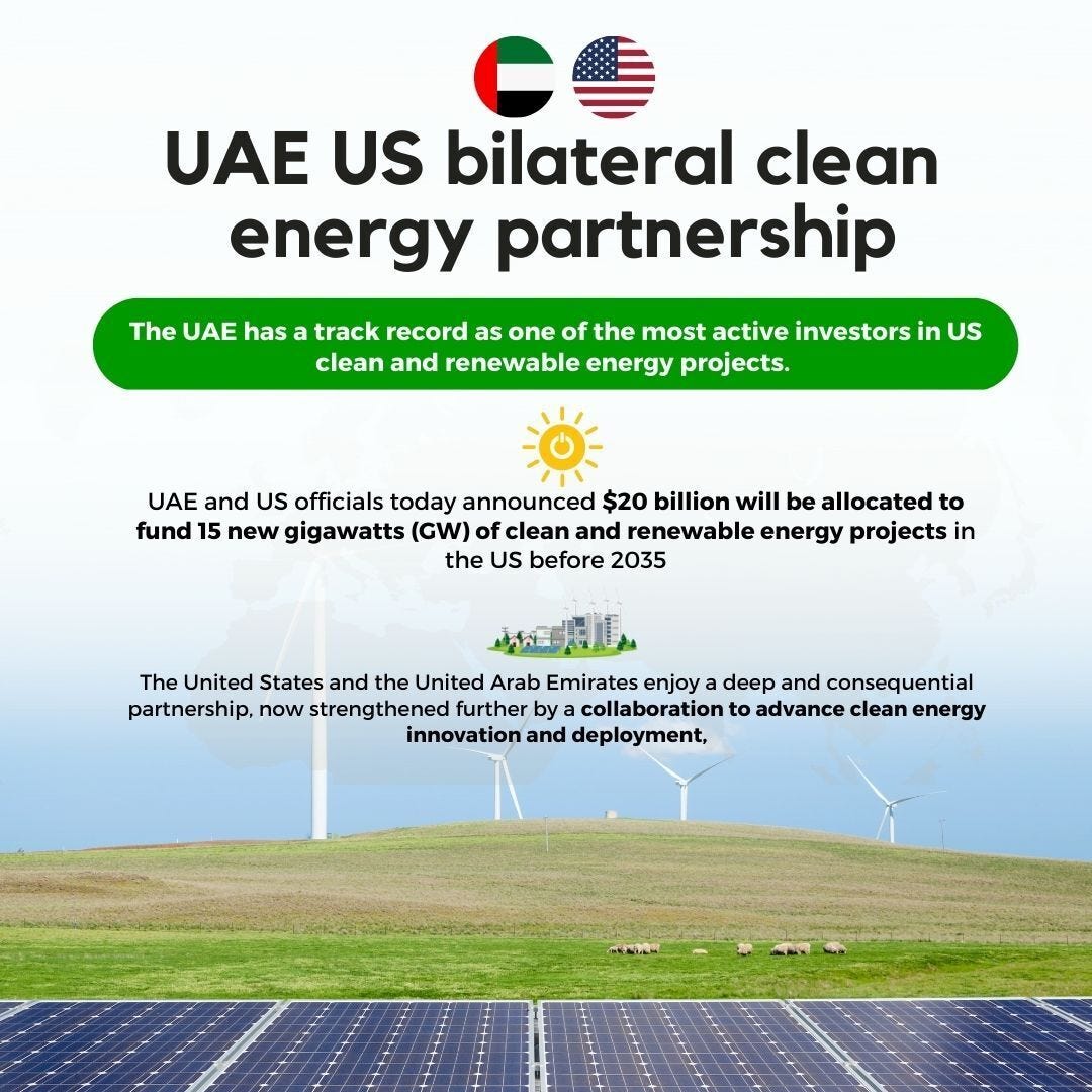 UAE, US form Expert Group to lead bilateral clean energy partnership ...