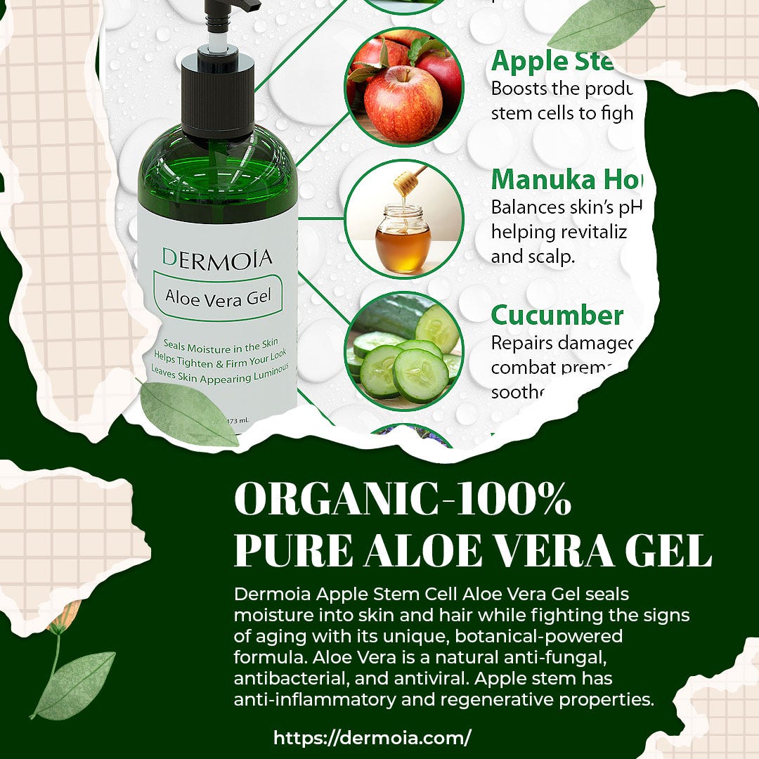 How Dermoia Aloe Vera Gel Helps To Treat Eczema? | by dermoia.com | May ...