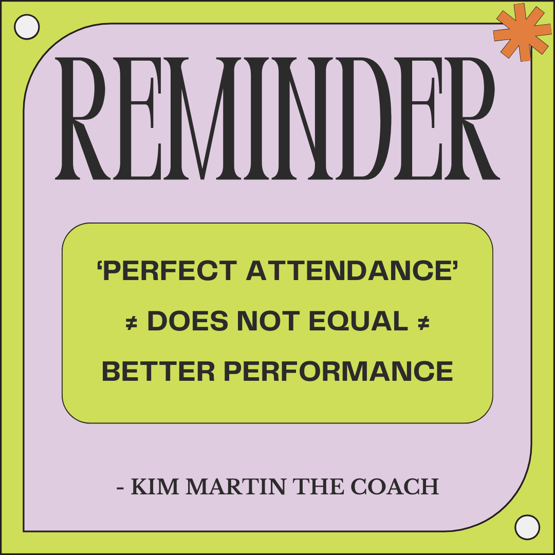 Perfect Attendance
