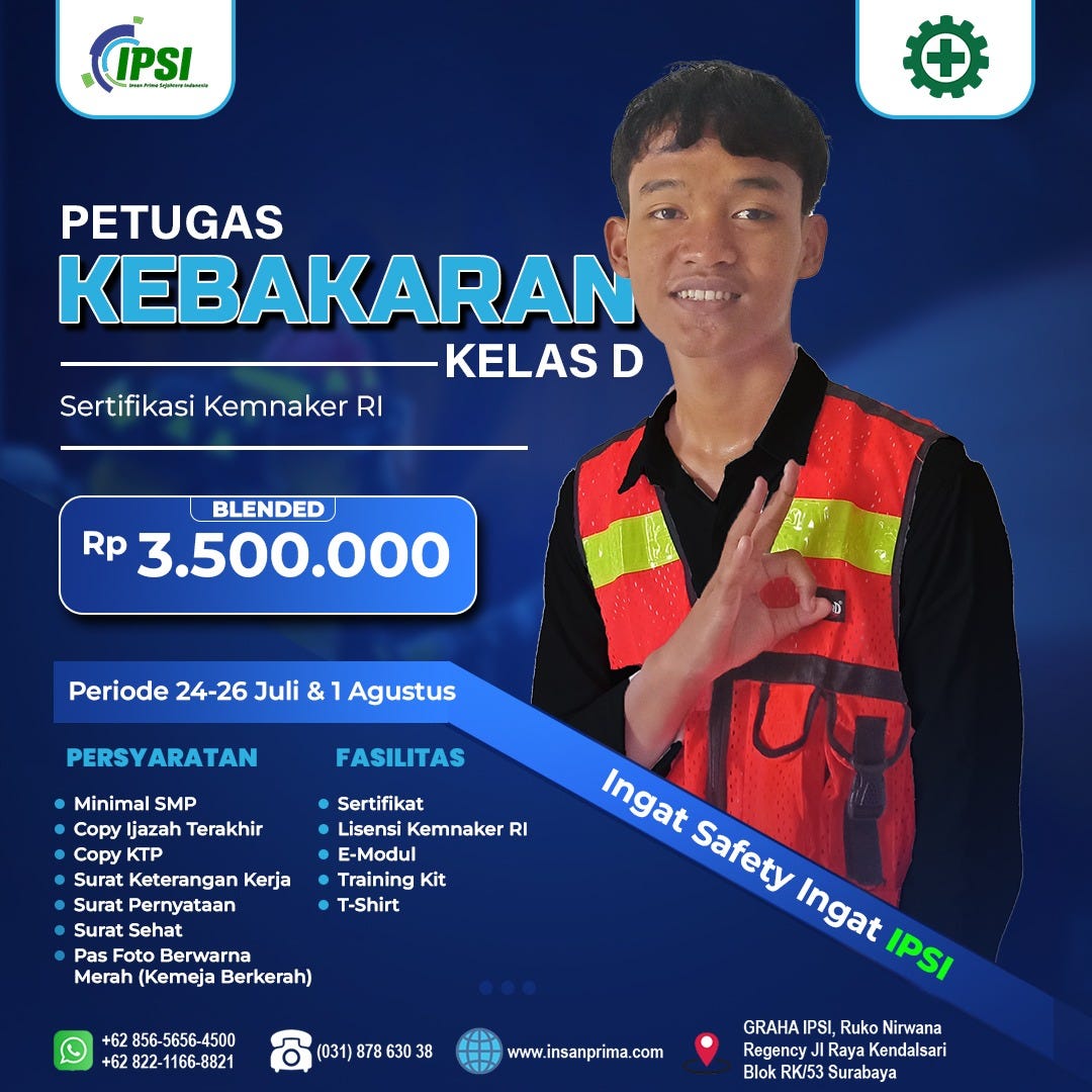 PETUGAS KEBAKARAN KELAS D TERISTIMEWA, WA (https://wa.me/6285656564500 ...