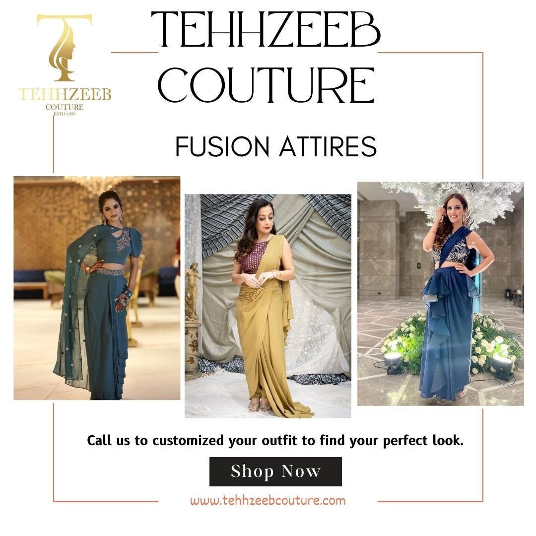 Shop Fusion Attires — Tehhzeeb Couture | by Tehhzeeb Couture | May ...