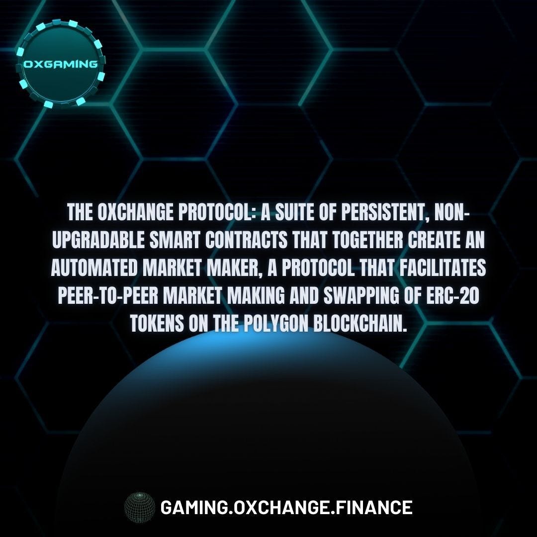 Introducing OXCHANGE: Empowering Peer-to-Peer Token Swaps on Polygon 🔄 ...
