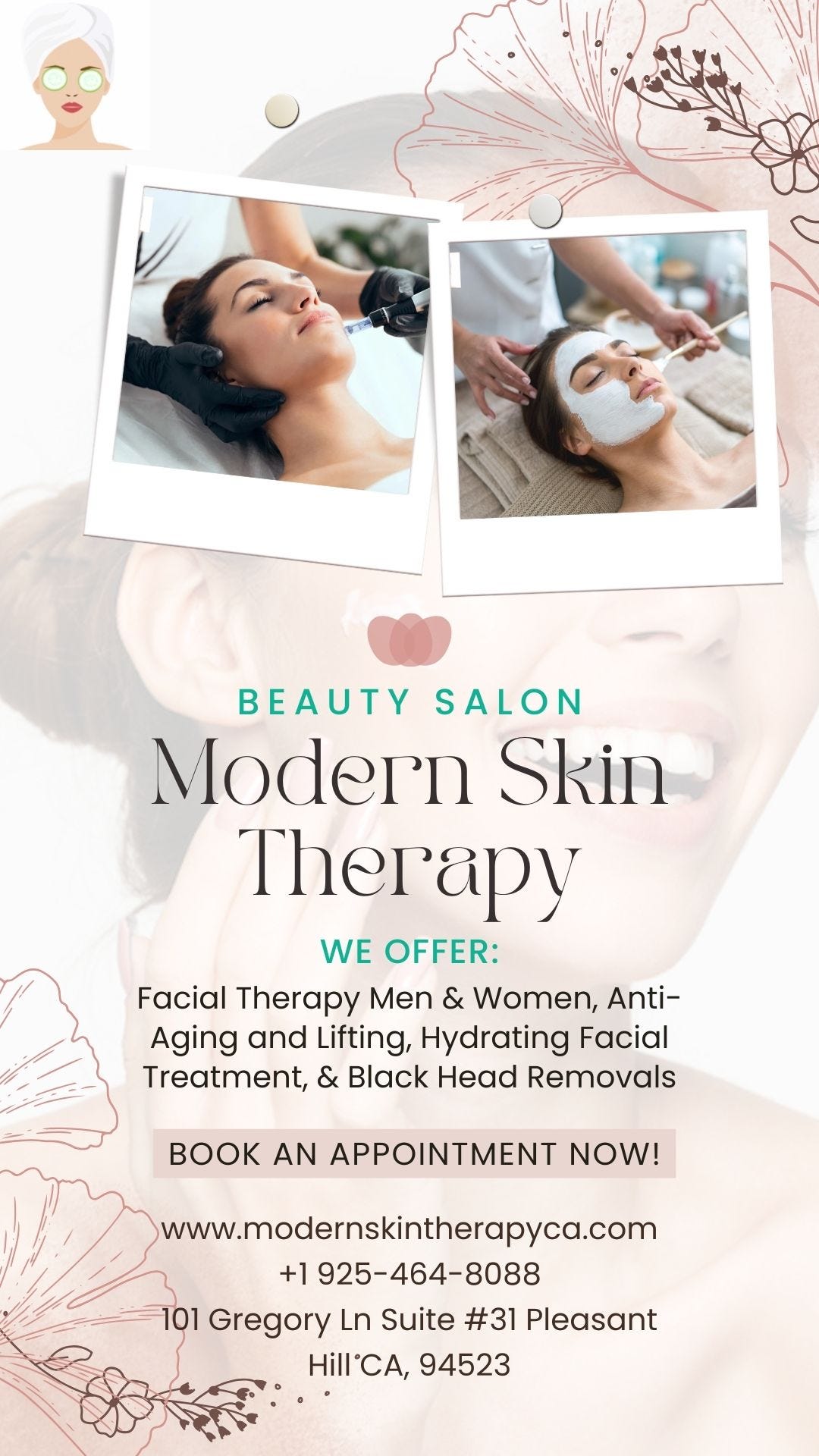 Facial Therapy Services for Men & Women in Pleasant Hill - Modern skin ...