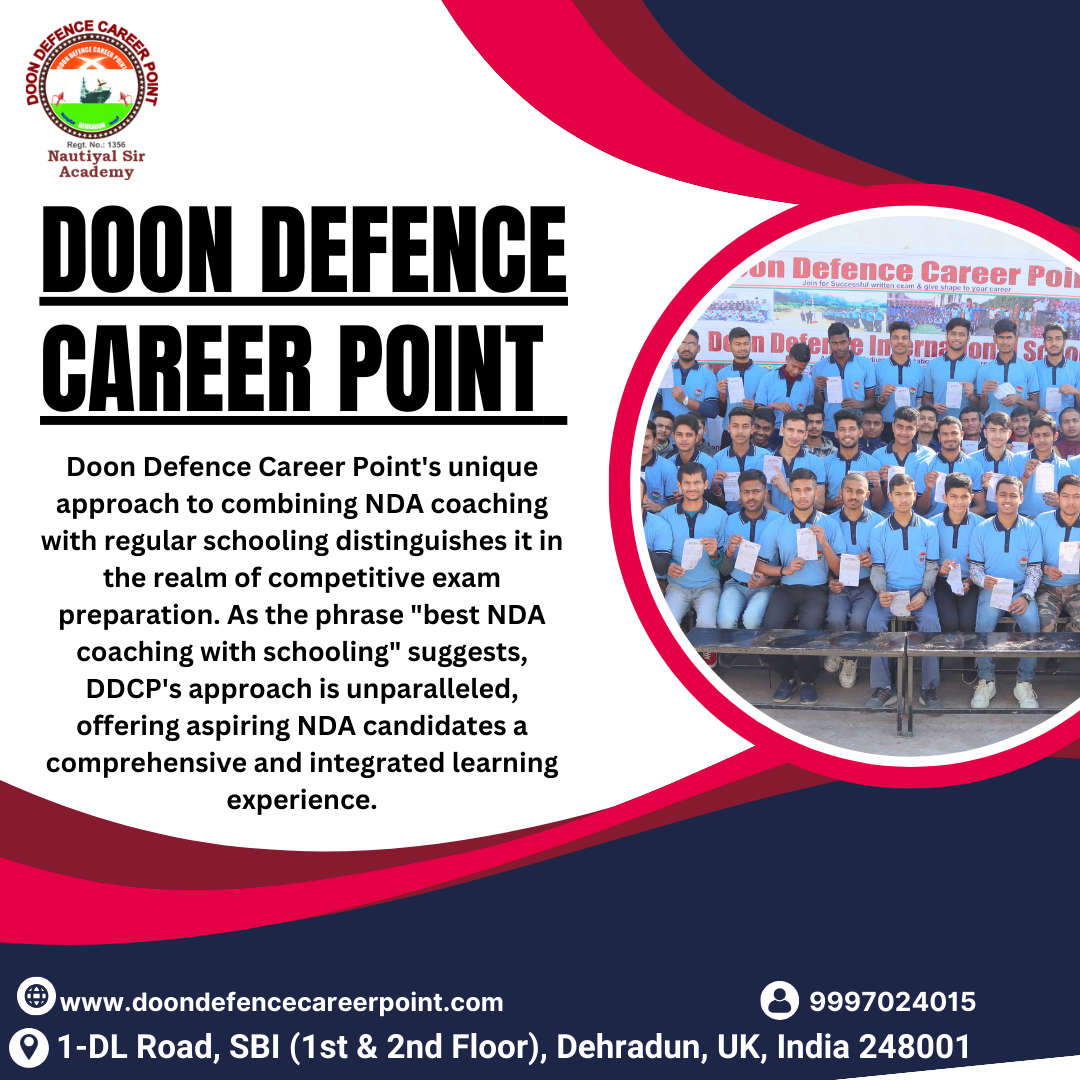 NDA Exam Preparation and Schooling Combined Doon Defence Career Point’s ...