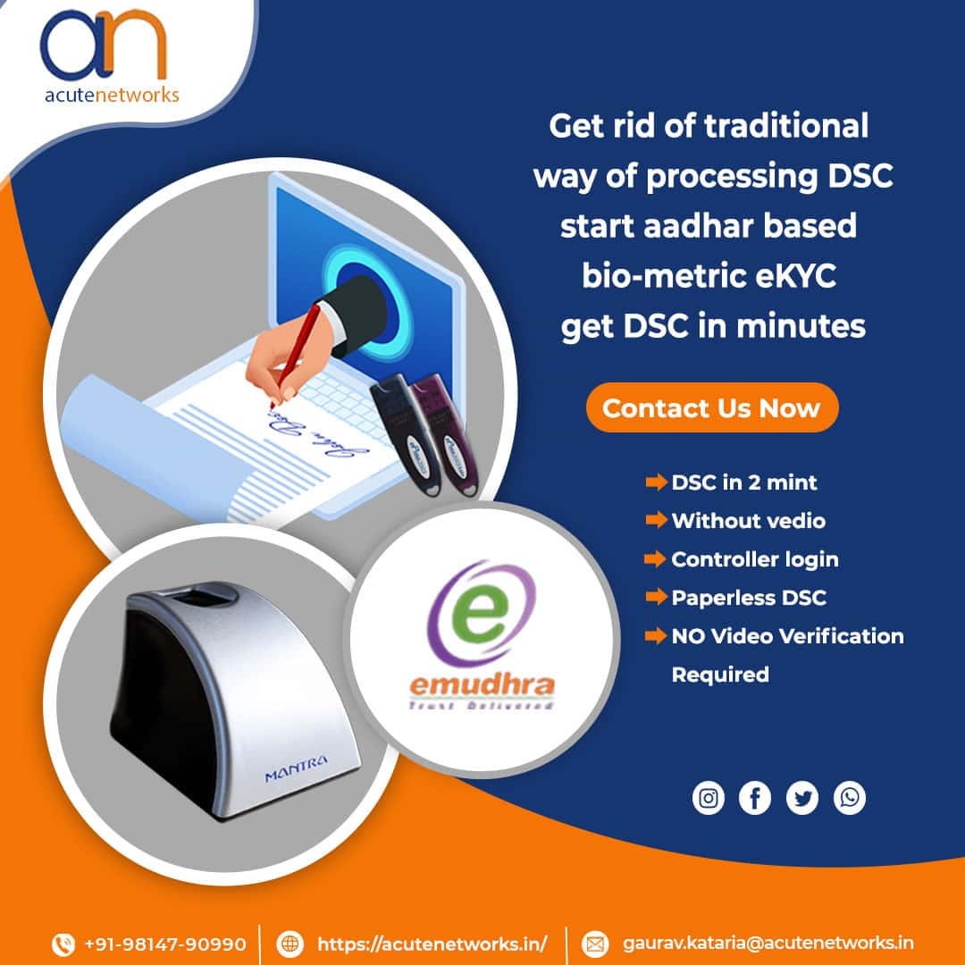 Digital Signatures| eTokens | eMudhra |Capricorn | VSign | Pantasign ...