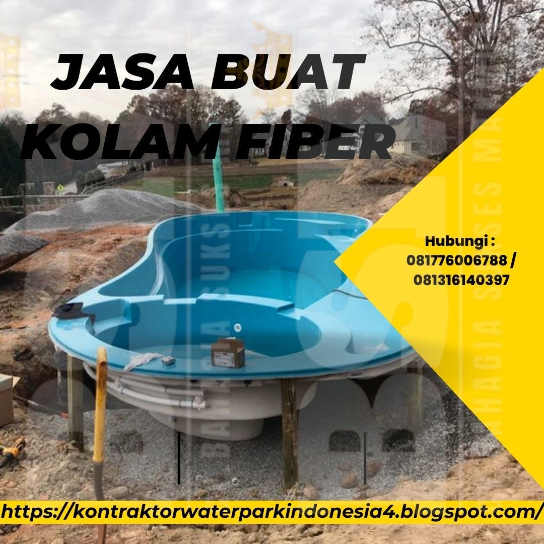 Kolam Fiberglass Waterpark Serang — 081776006788 | by ...
