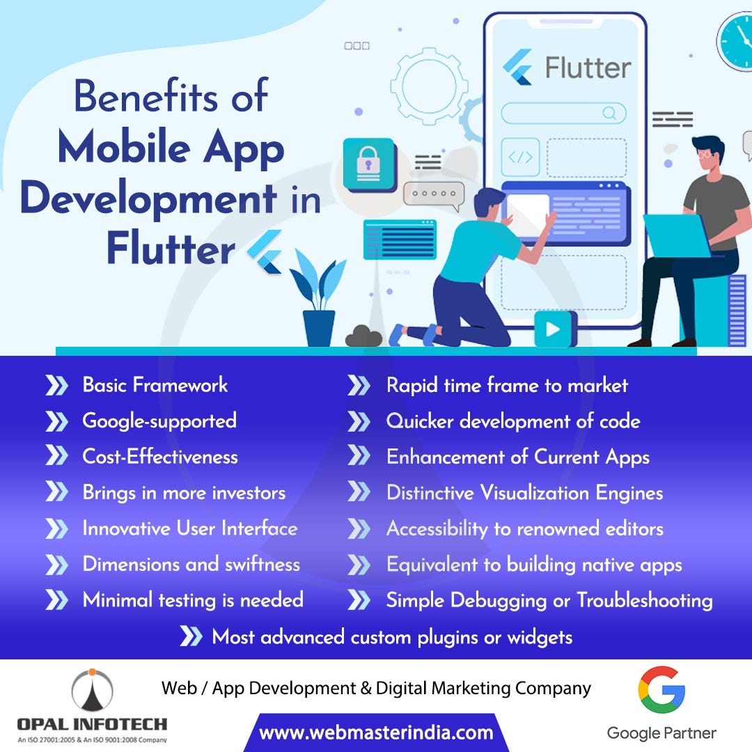 Revolutionize Your Mobile Apps with Flutter: A Guide by Opal Infotech | by Webdevelopmentseo ...