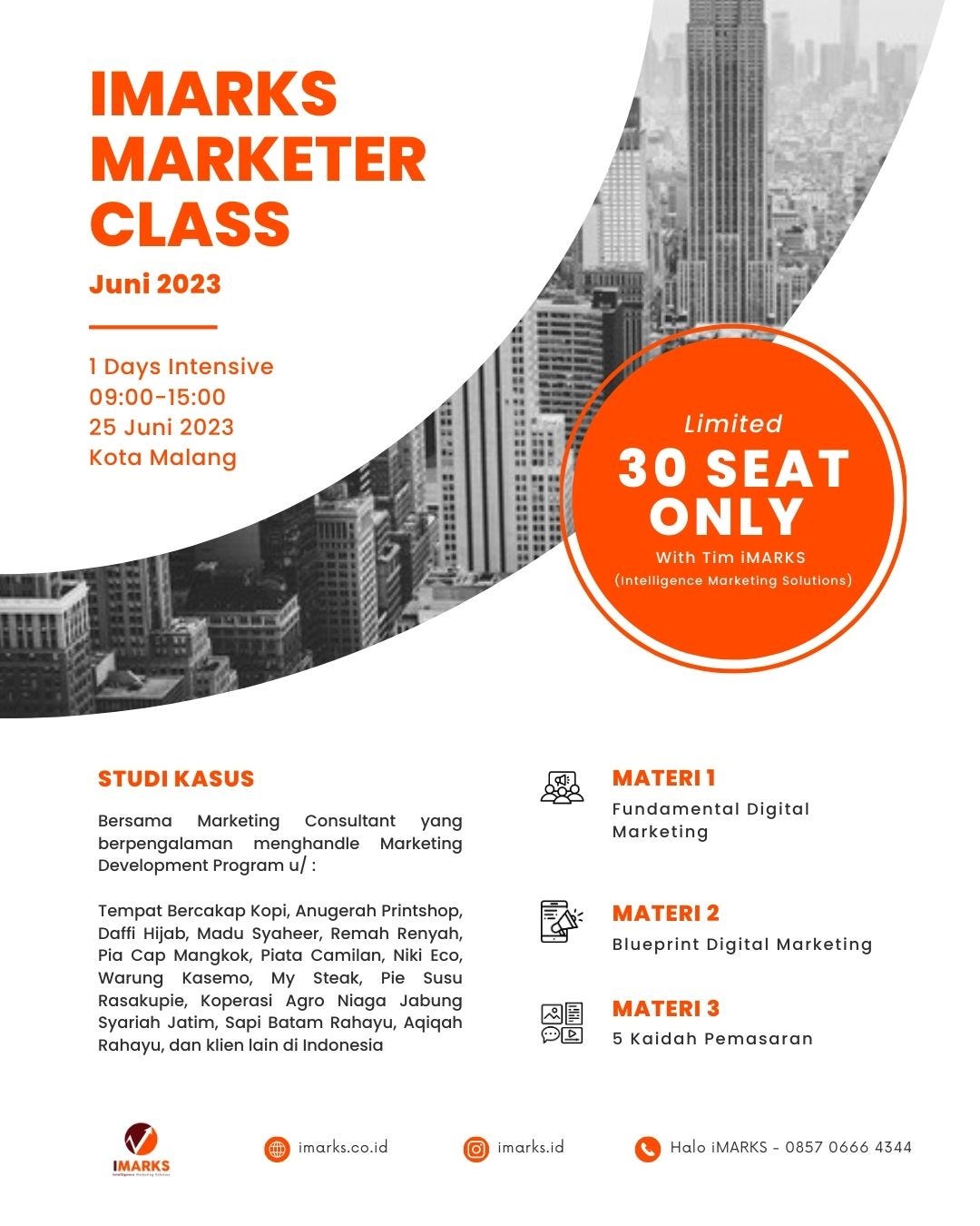 WORKSHOP MARKETING ONLINE MALANG, Hub. 0856 0442 8677, Jasa Workshop Marketing Online Untuk ...