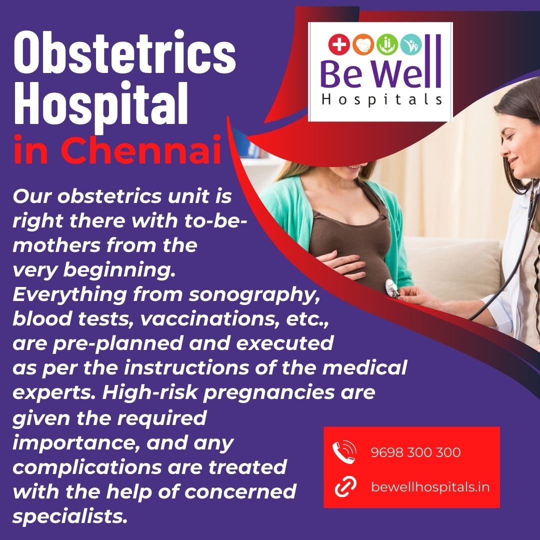Obstetrics Hospital in Chennai - Be Well Hospitals - Medium