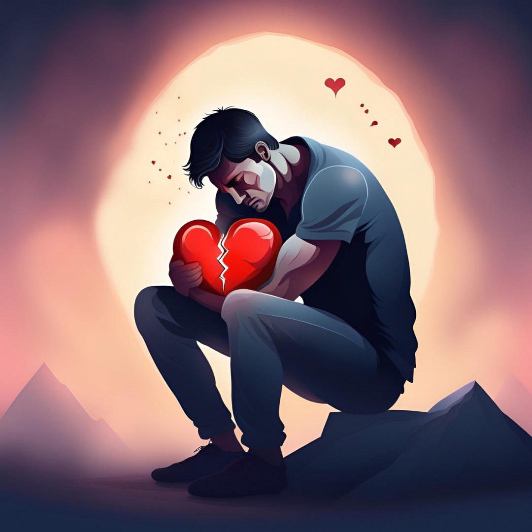 A New Father With A Broken Heart ( Healing ) | by Tristen Simmons | Medium