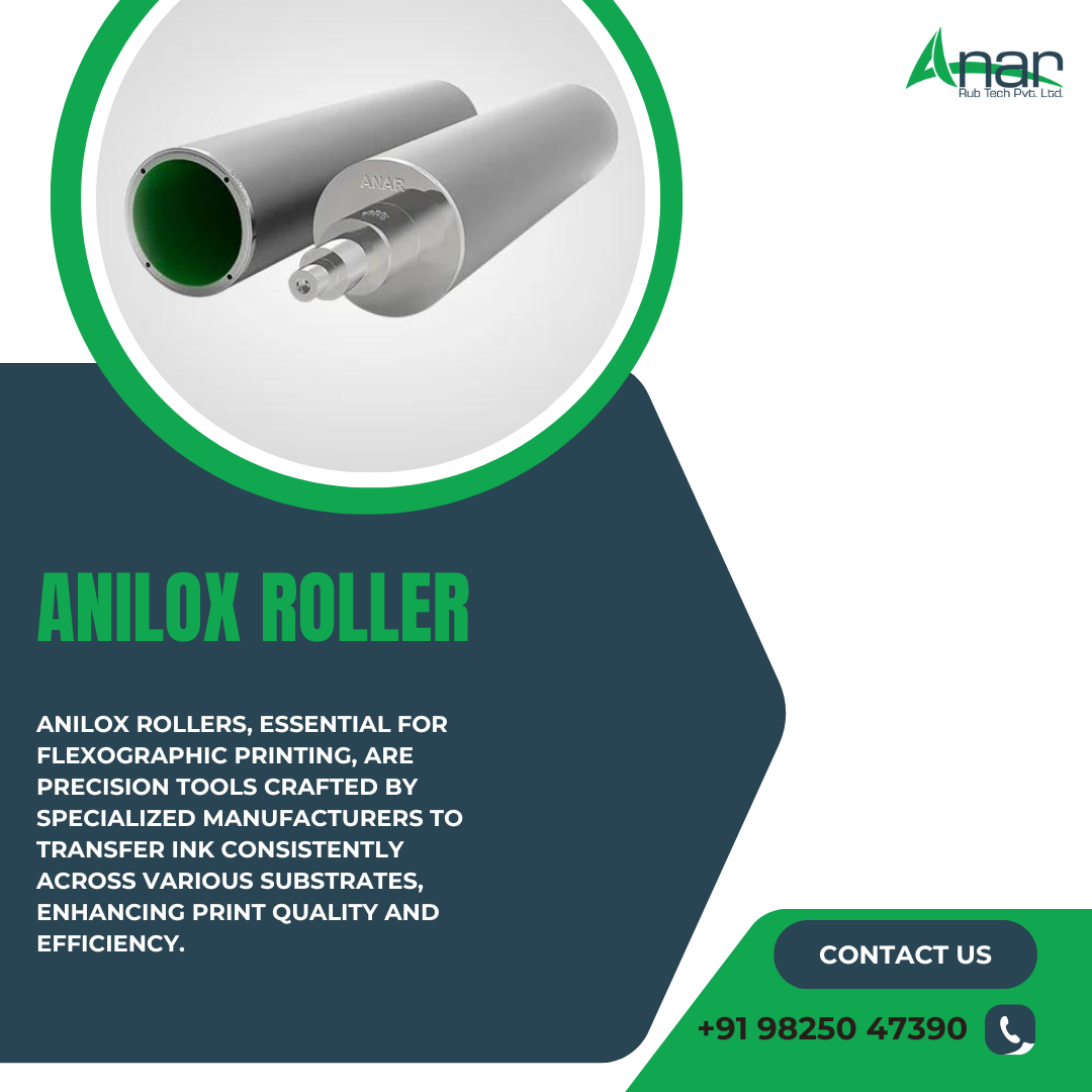 Unveiling the Magic of Anilox Rollers: The Heartbeat of Printing | by AnarRubber | May, 2024 ...