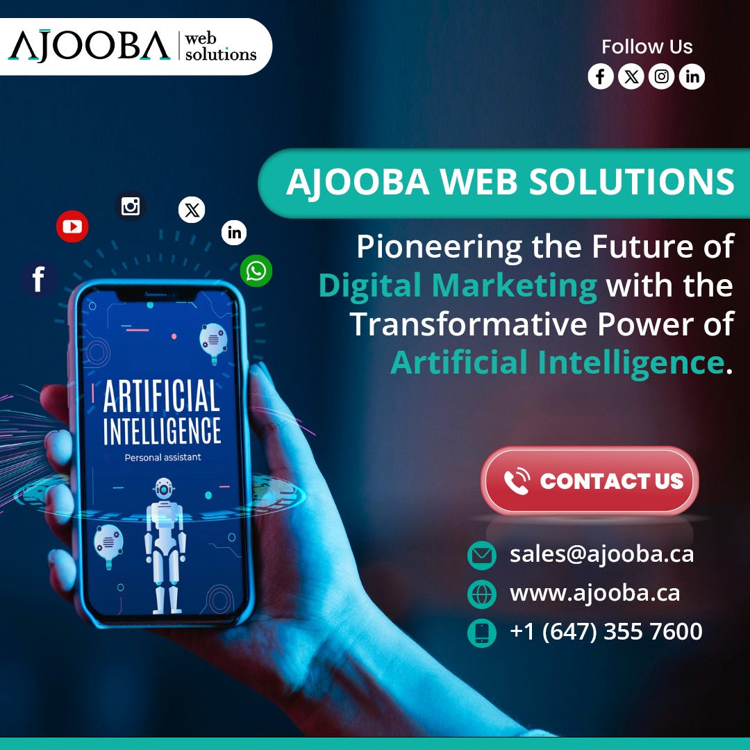 Ajooba Web Solution — Transformative Digital Marketing Services Leading the Way in Canada | by ...