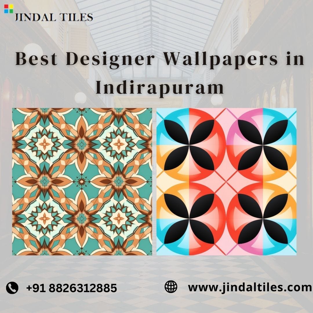 Best Designer Wallpapers in Indirapuram - Jindal Tiles - Medium