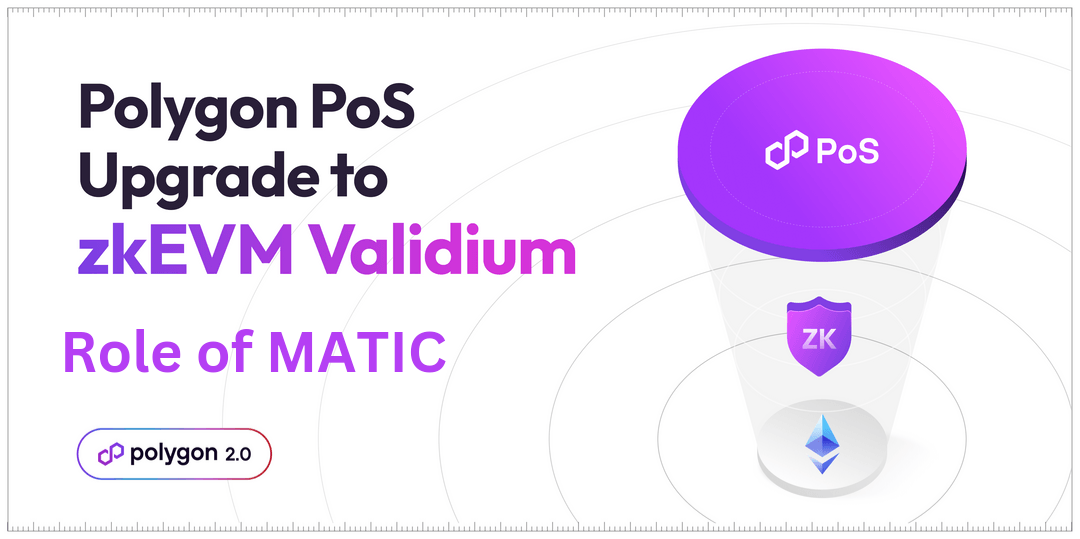 Polygon PoS upgrade to zkEVM Validium: Role Of MATIC | by ...
