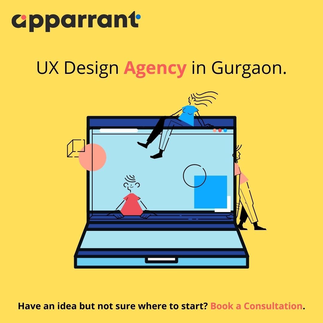 UX designer agency in Gurgaon - Apparrentu Technologies - Medium