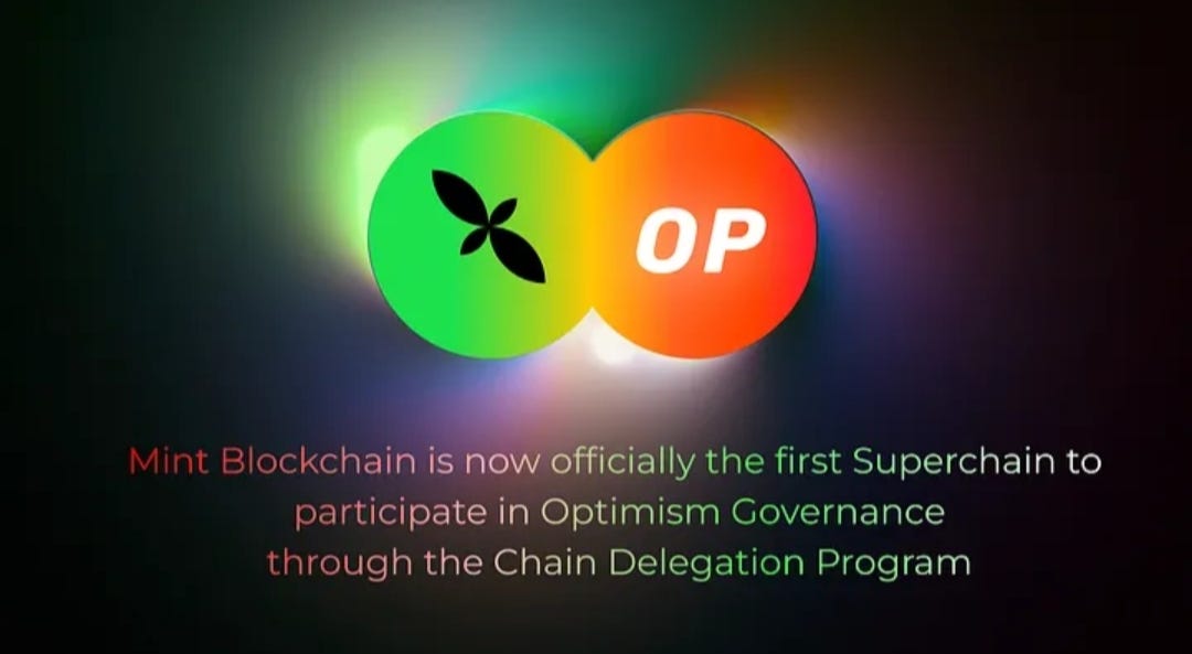 Mint Blockchain became the first Superchain to participate in Optimism governance and was ...