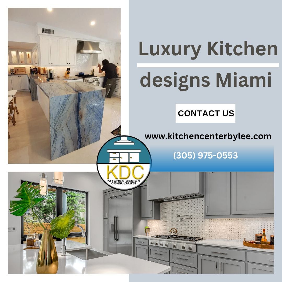 Luxury Kitchen designs Miami - Kitchen Design consultants - Medium