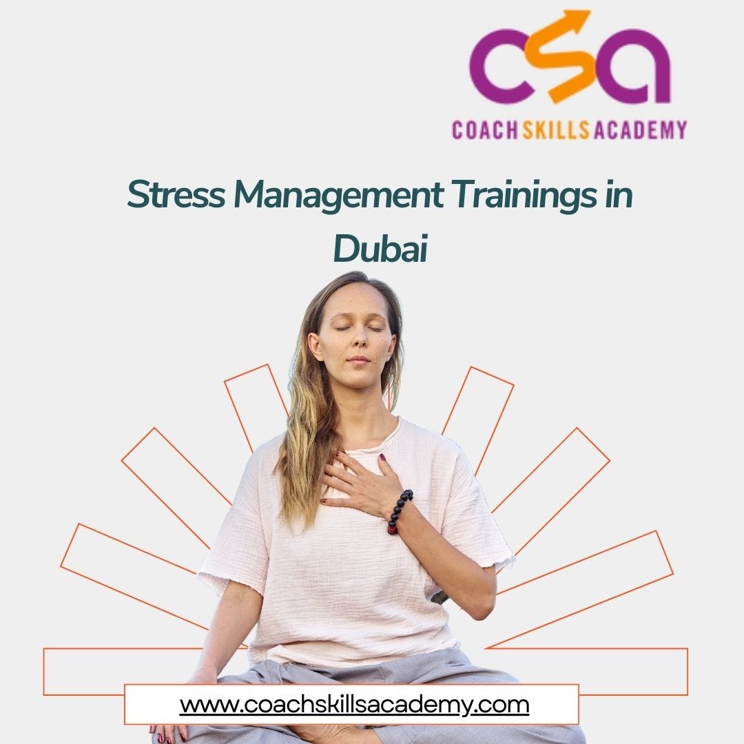 Stress Management Trainings in Dubai - Coach Skills Training - Medium